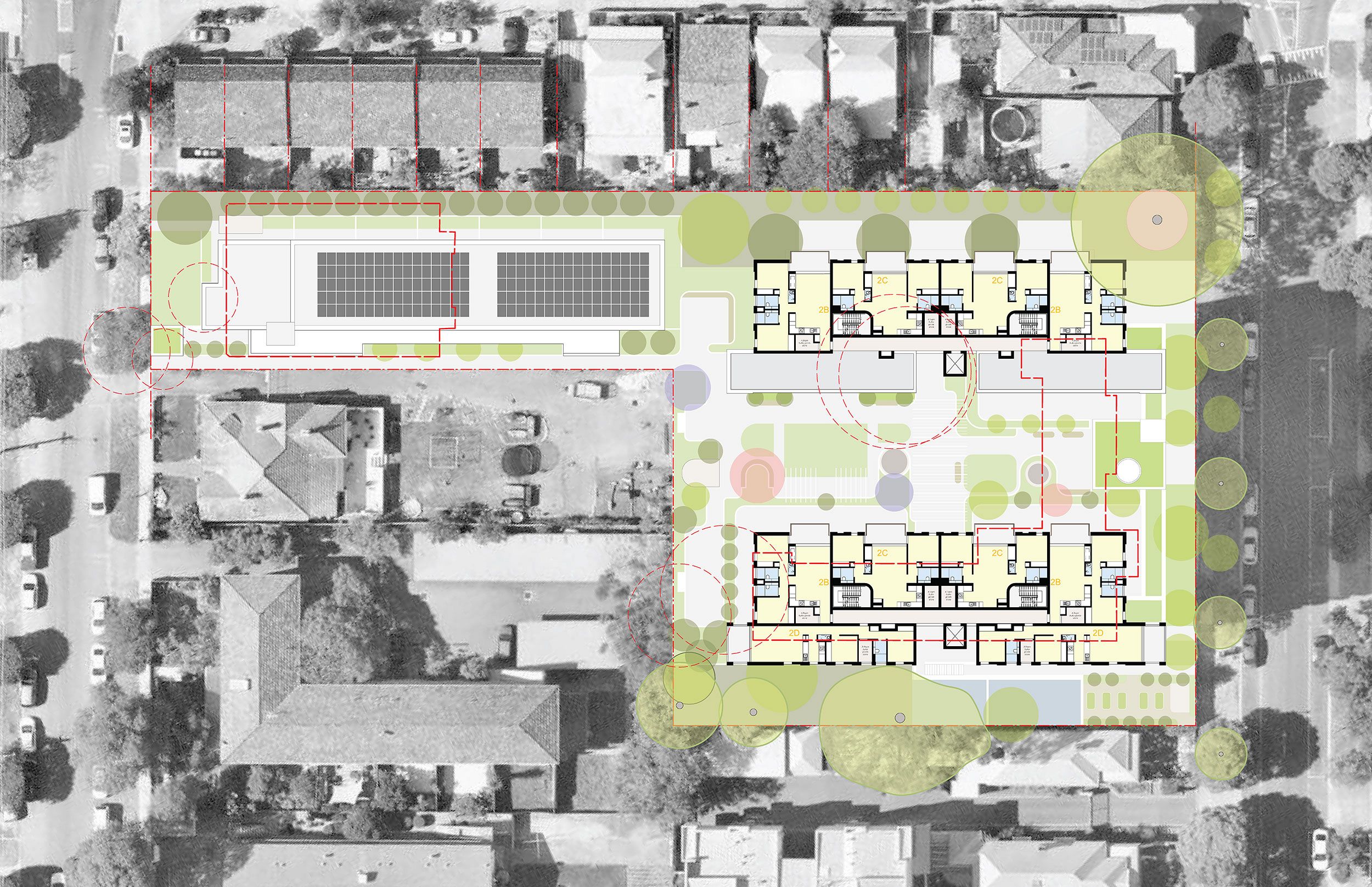 Linear Housing | Hill Thalis Architecture + Urban Projects Pty Ltd