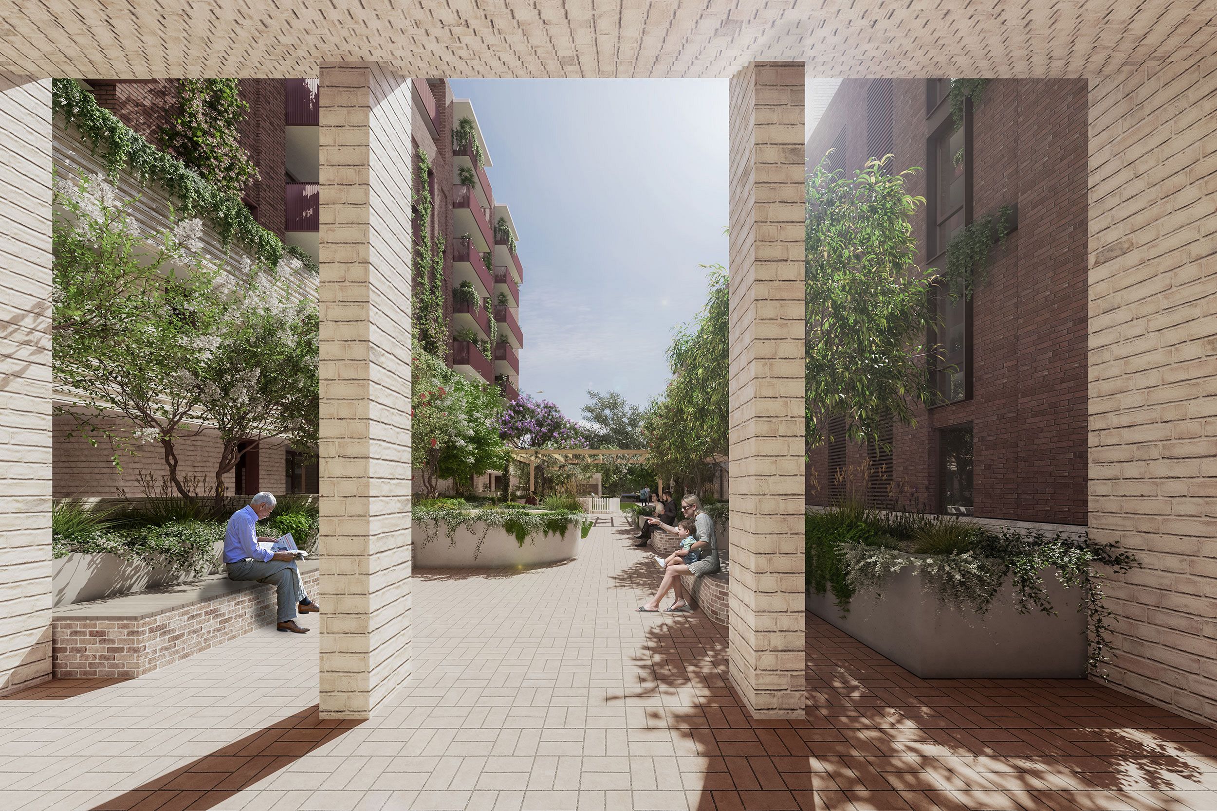 Linear Housing | Hill Thalis Architecture + Urban Projects Pty Ltd